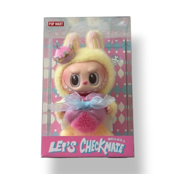 Labubu | Toys | Popmart Labubu Lets Checkmate Vinyl Plush | Poshmark